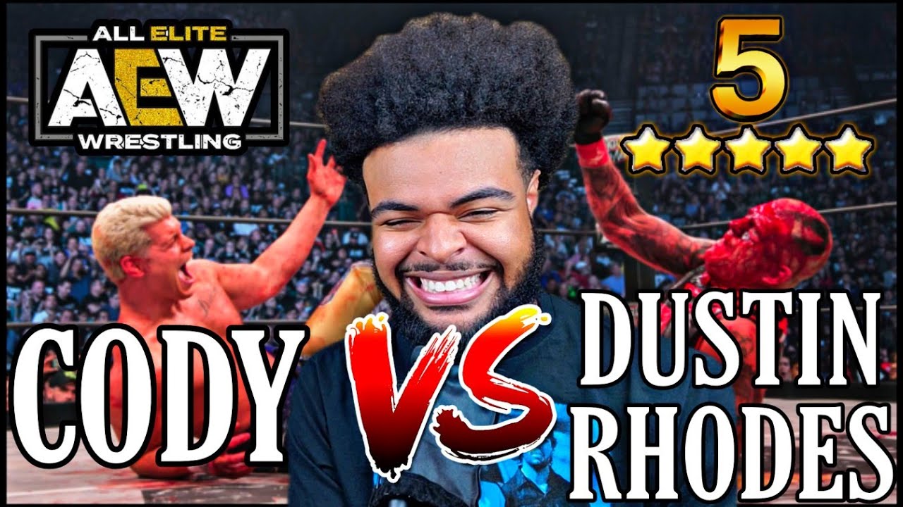 Cody VS Dustin Rhodes HIGHLIGHTS REACTION (AEW Double Or Nothing 2019 ...