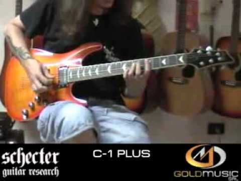 SCHECTER C-1 PLUS - YouTube