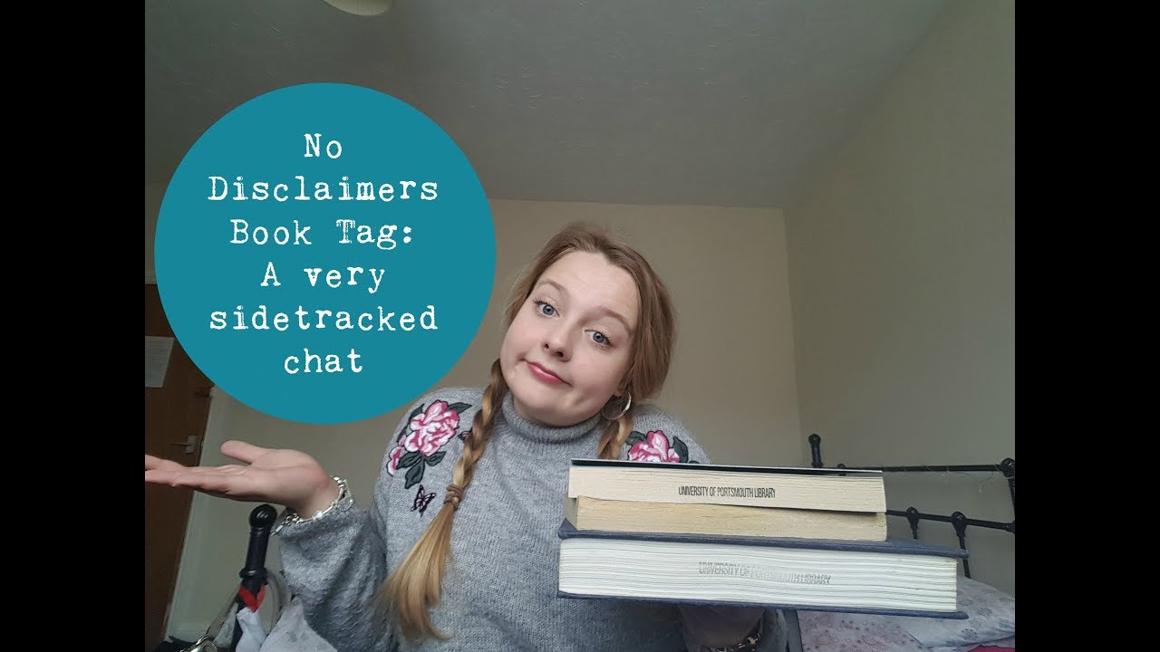 No Disclaimers Book Tag - YouTube
