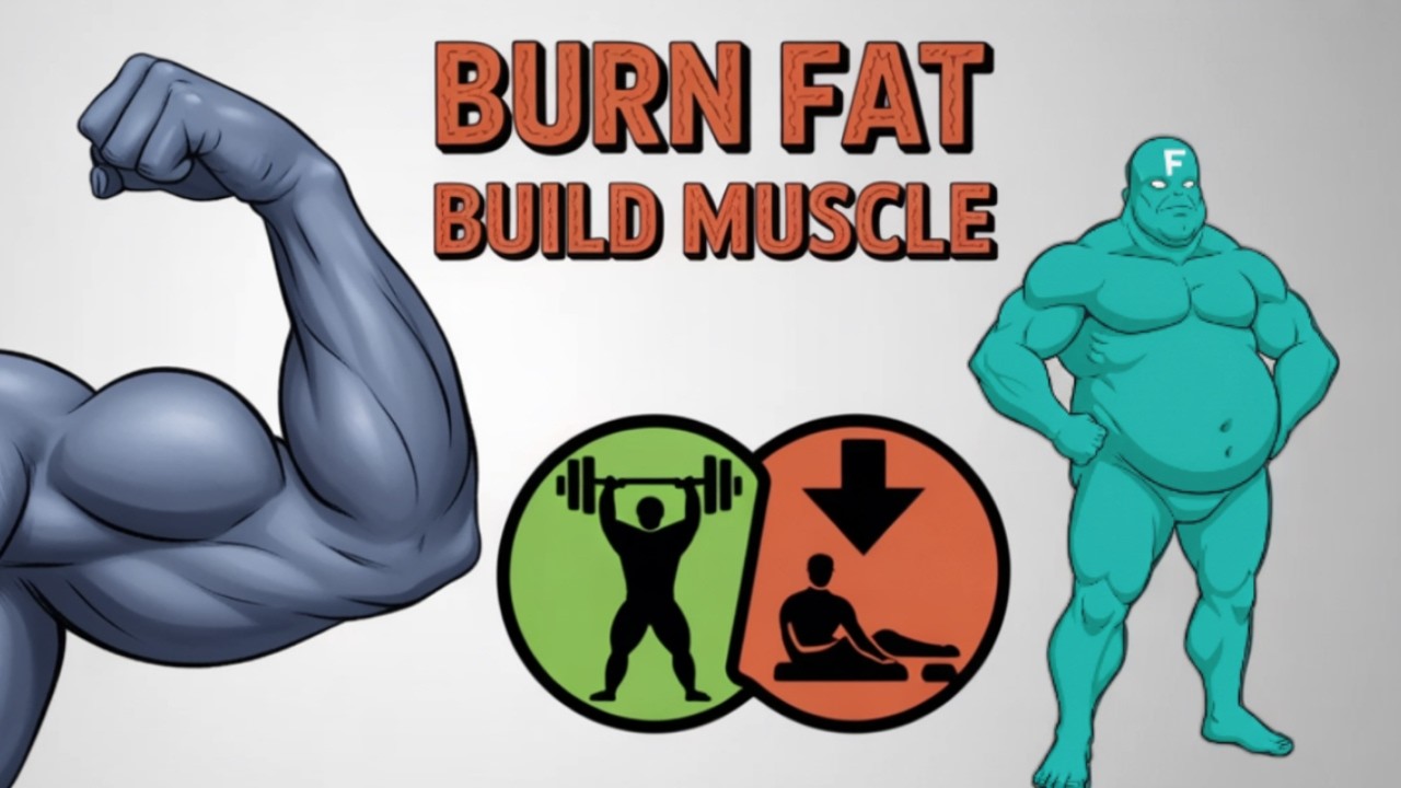 The SECRET to Burn Fat AND Build Muscle At The Same Time After 35 - YouTube