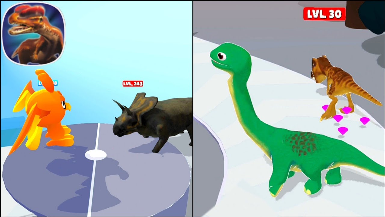 Dino Run Gameplay Part 2 - YouTube