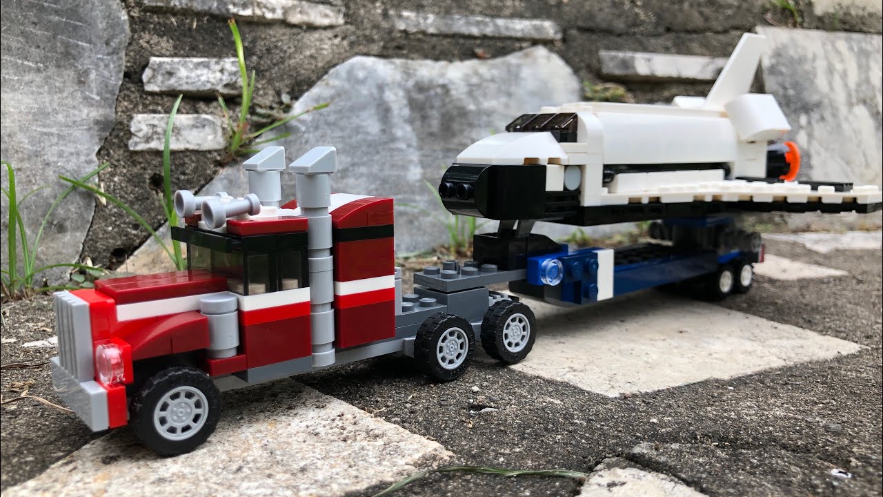 UNBOXING and BUILDING: Lego Creator Shuttle Transporter 31091. Speed ...