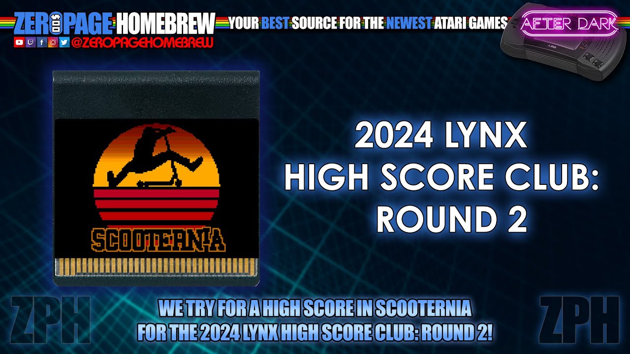 After Dark: Scooternia (Lynx) for 2024 Lynx High Score Club: Round 2 ...