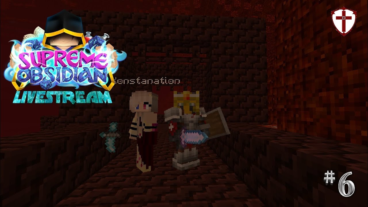 New home with friends [Minecraft Supreme Obsidian Survival] #6 - YouTube