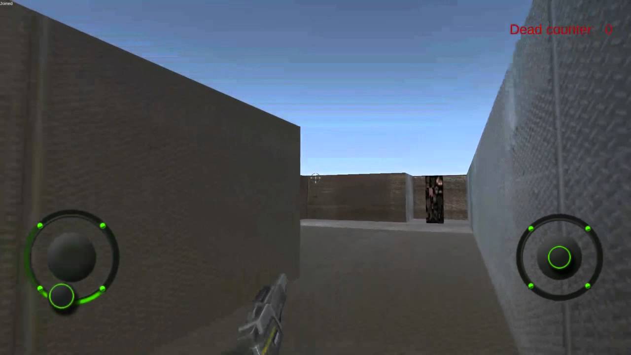 Unity3D shooter problem with texture and walls - YouTube