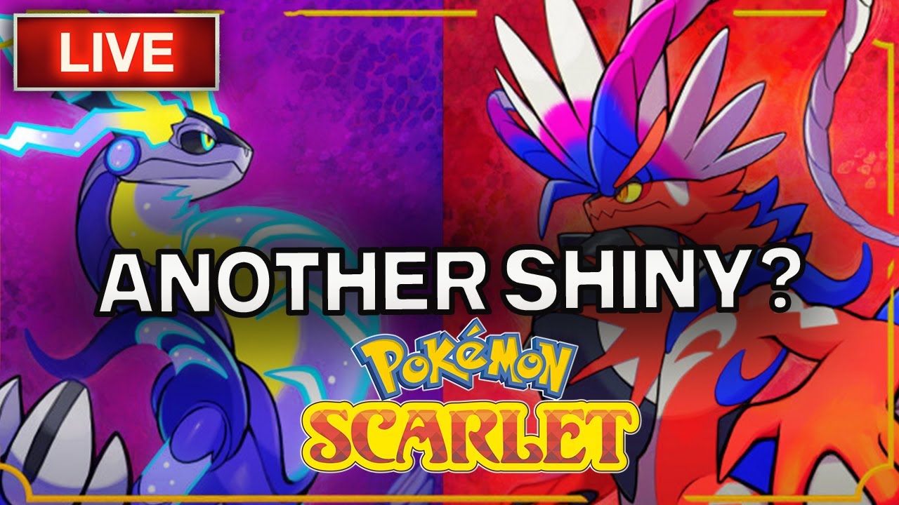 POKEMON SCARLET | SHINY NUMBER 2... MAYBE ?? |GAMEPLAY LIVE🔴 - YouTube