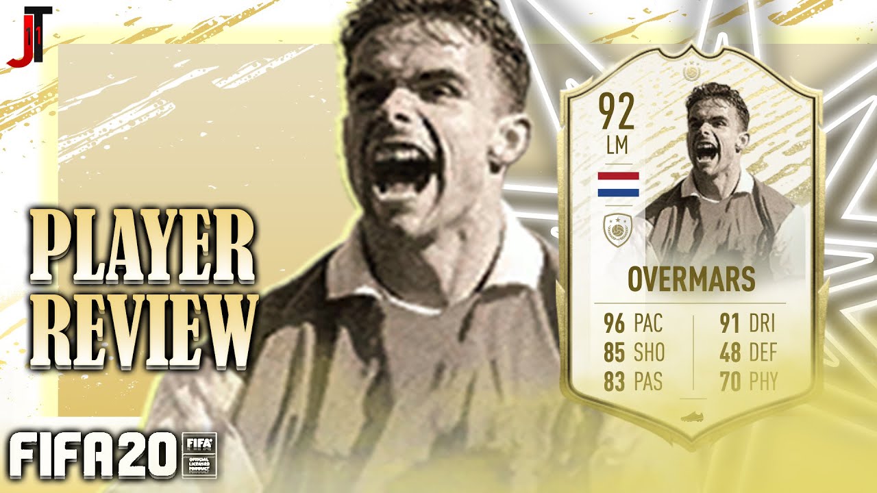 FIFA 20 PRIME MOMENT OVERMARS 92 PLAYER REVIEW - YouTube