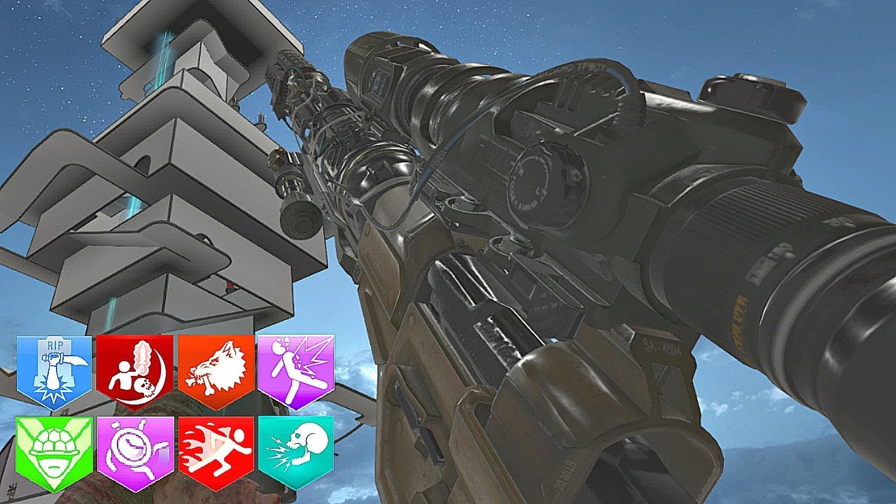 INSANE SKY TOWER ZOMBIES CHALLENGE MAP WITH CUSTOM PERKS! | CALL OF ...