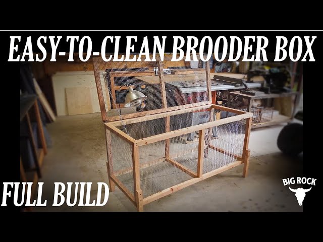 Chicken Brooder Box Plans How Big Should A Brooder Box Be? – Mother