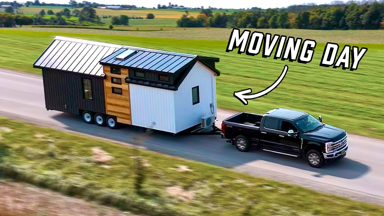 MOVING MY TINY HOUSE - YouTube