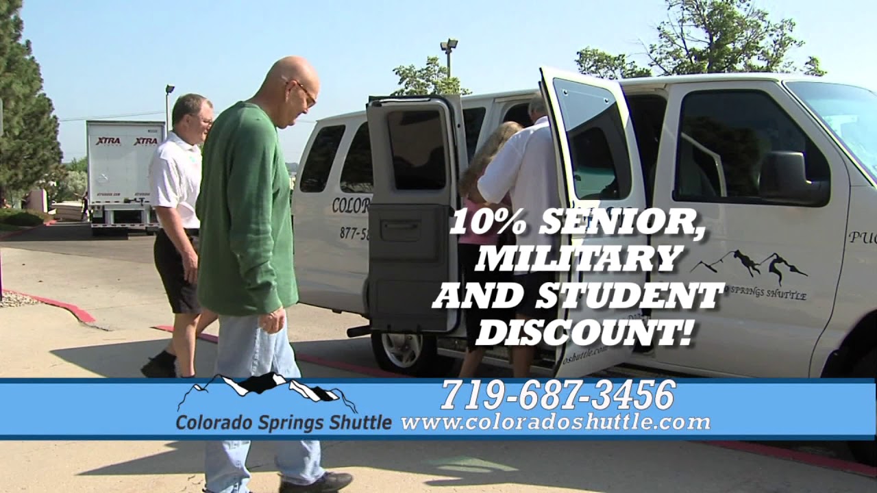 Colorado Springs Shuttle - Earn Rewards - YouTube