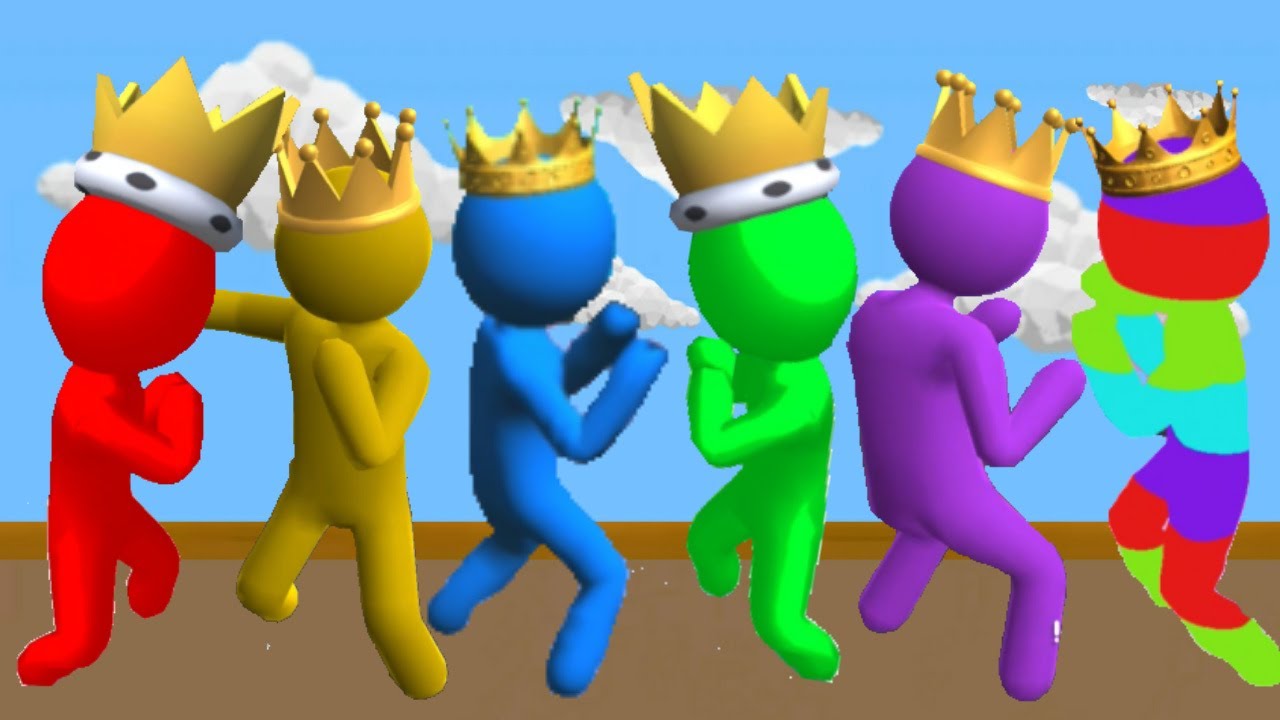 COLOR RUN STICKMAN 3D vs GIANT RUSH vs COLOR RUSH 3D - Triple Game ...