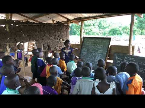 Rural classrooms in Uganda Africa