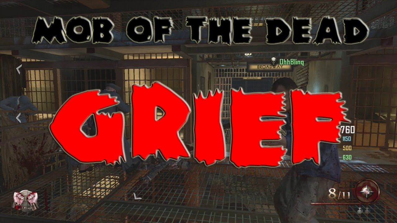Mob Of The Dead Grief Part 2 - Call Of Duty Black Ops 2 Zombies - YouTube
