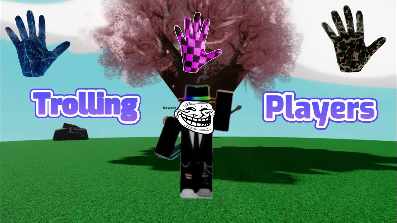 Trolling players! (Slap Battles) CRAZY ENDING 🤯 - YouTube
