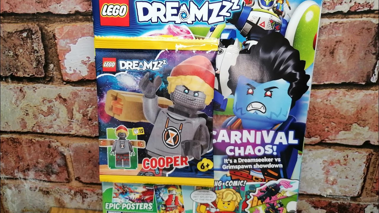lego dreamzzz magazine cooper minifigure polybag - YouTube