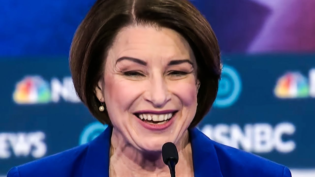 Amy Klobuchar Has The Worst Backer EVER - YouTube