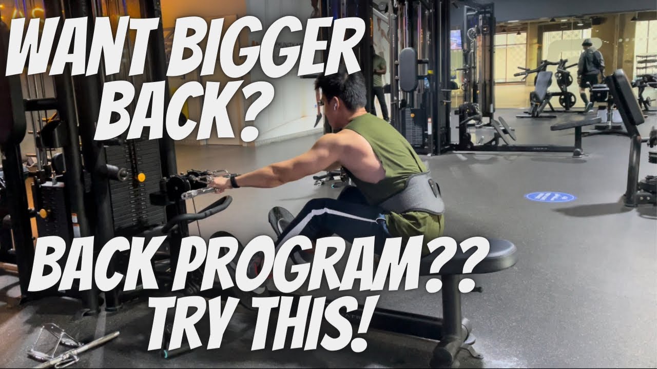TRY THIS BACK WORKOUT | V SHAPE BACK | FOR BEGINNERS - YouTube