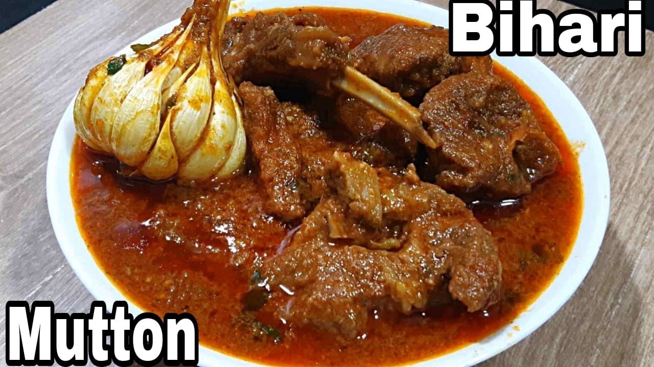 बिहारी मटन | Bihari Mutton Recipe | Champaran mutton | Ahuna Mutton ...