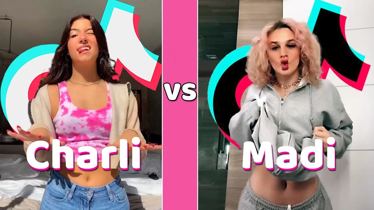 Charli D’amelio Vs Madi Monnroe TikToks Compilation - YouTube