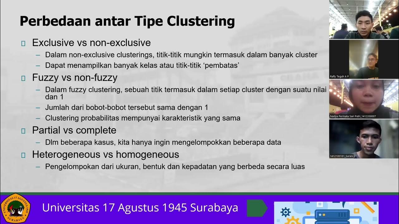 Kelompok 3 Clustering - YouTube