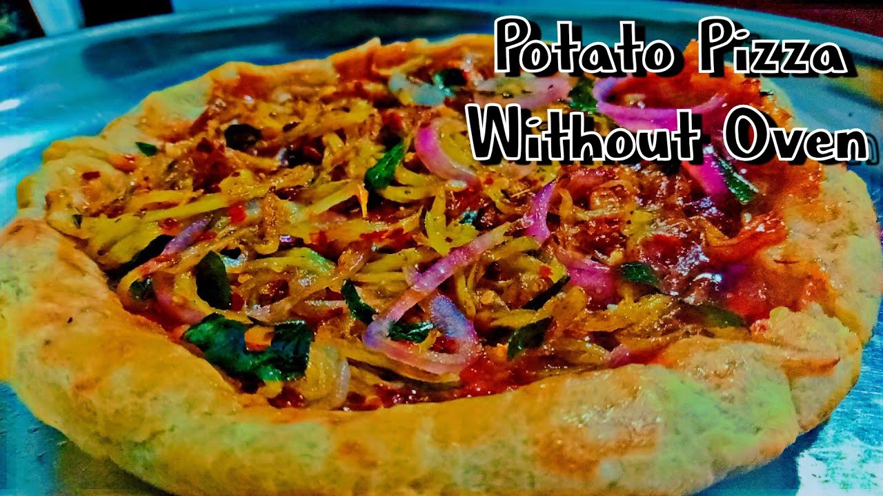 Potato Pizza Without Oven 🥔🍕 | @WithHanz |Cooking | Pizza Lovers ...