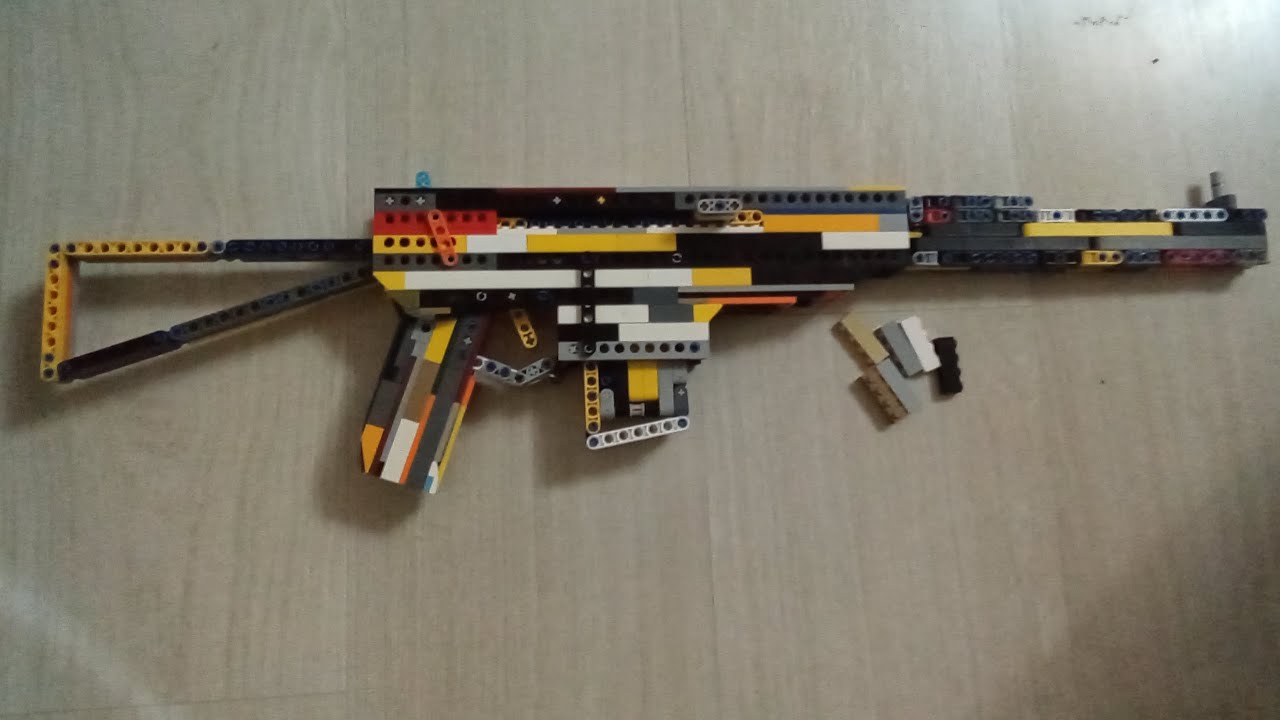 Lego Working SMG(Bricks hooter) - YouTube