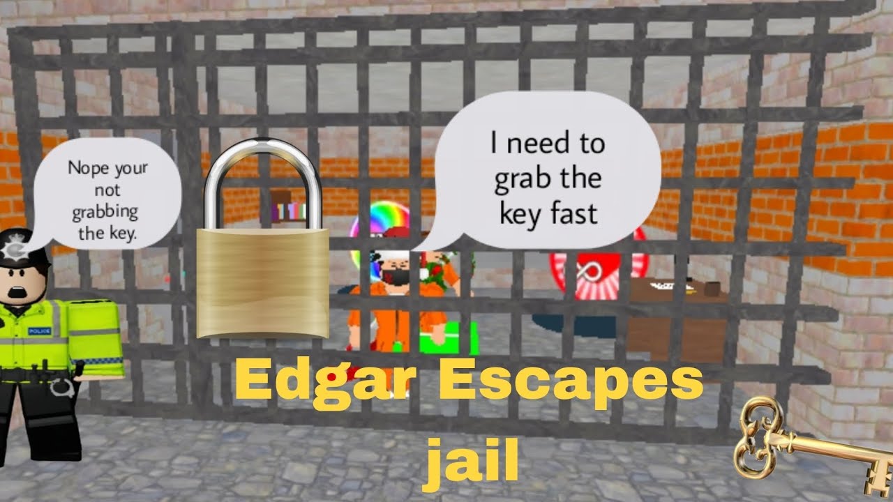 Edgar Escapes Jail|Edgar Plays Prison escape(Maximum Security) [Roblox ...