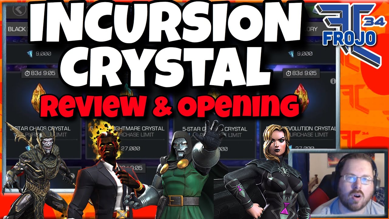 Incursion Crystal Which one is the BEST? & Opening | Marvel Contest of ...