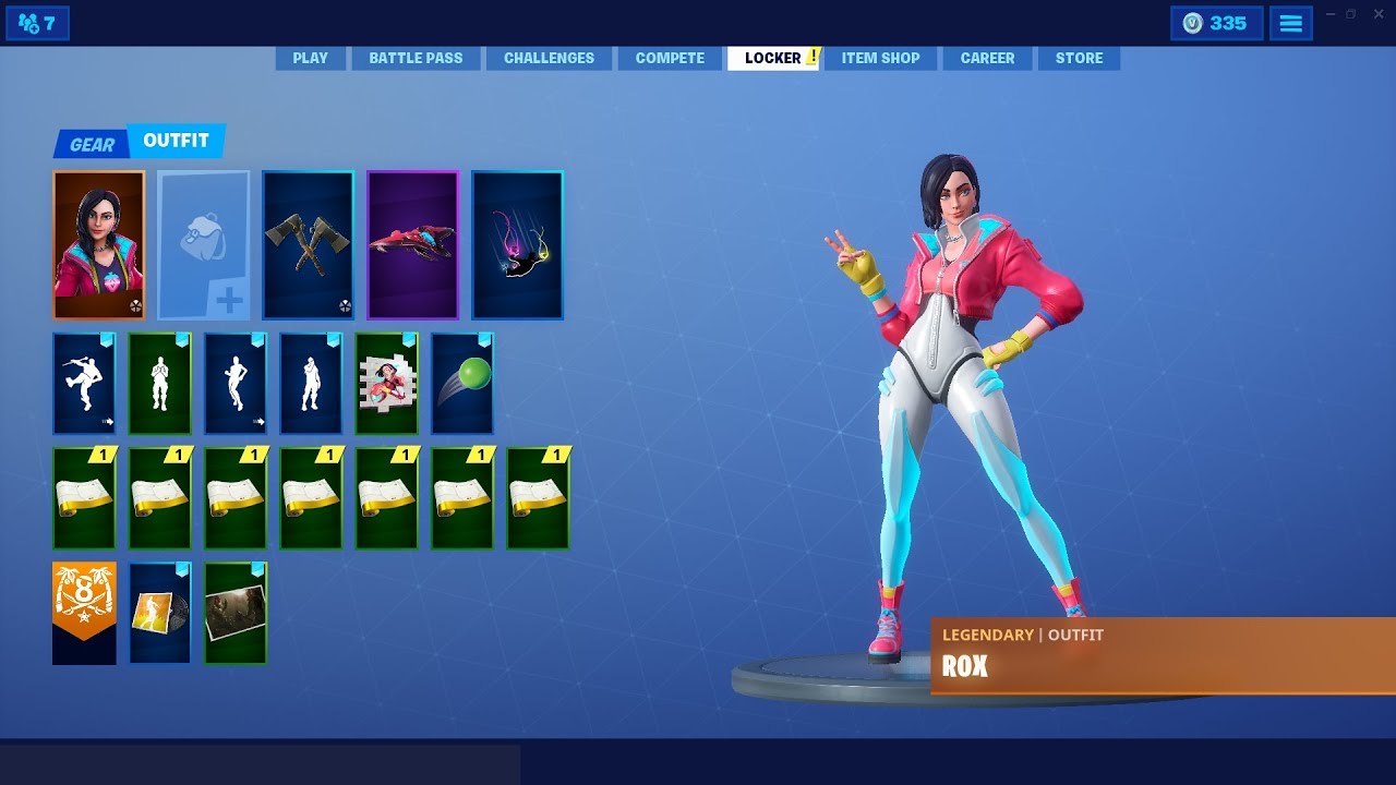 New Rox outfit Fortnite #32 - YouTube