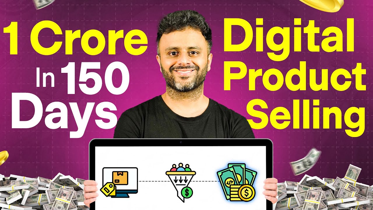 Case Study: 1 crore in 150 days selling digital products - YouTube