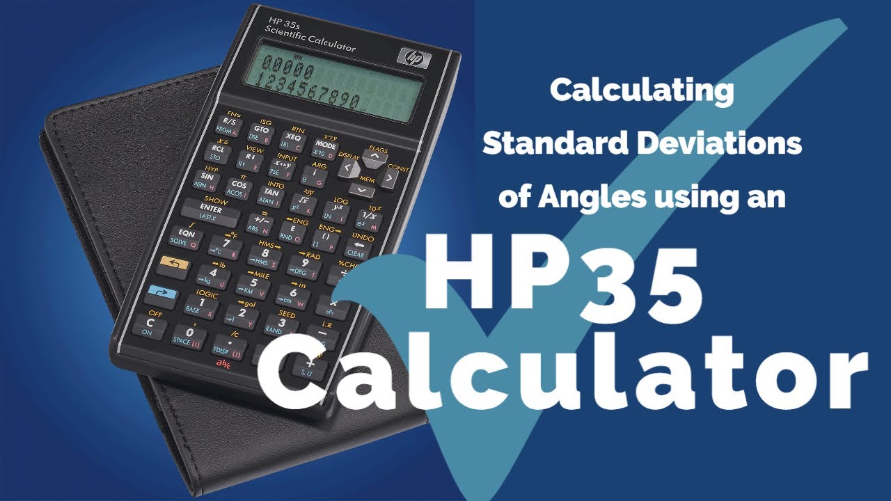 Calculating Standard Deviations of Angles using an HP35 Calculator ...
