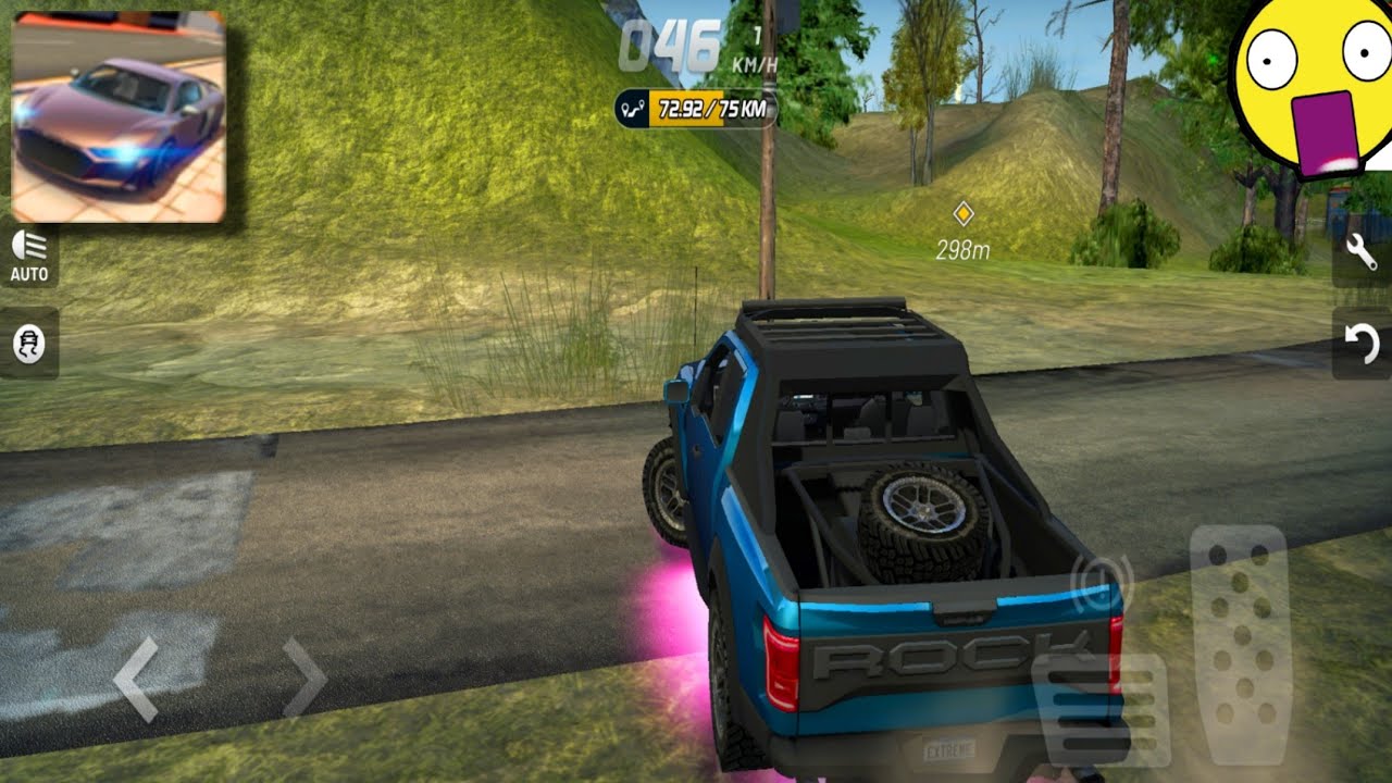 Extreme Car Driving Simulator - Ford F-150 Raptor Driving in Forest ...