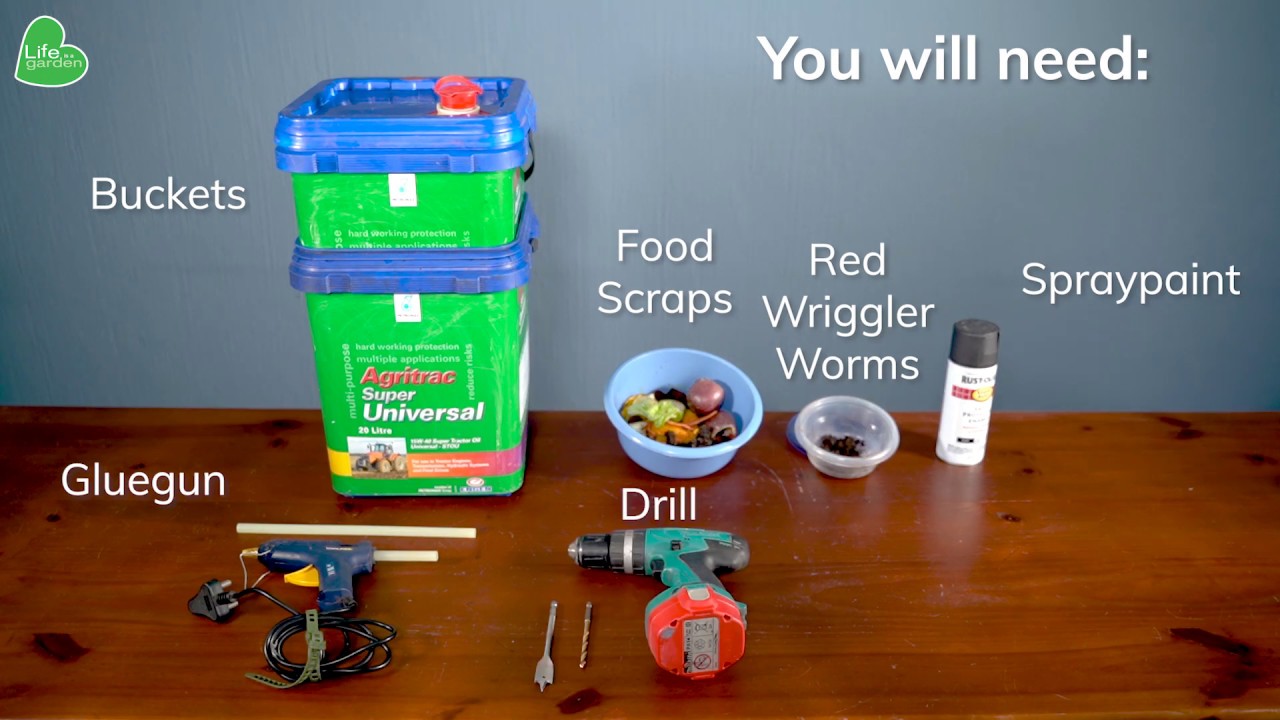 How to build your own worm farm! - YouTube