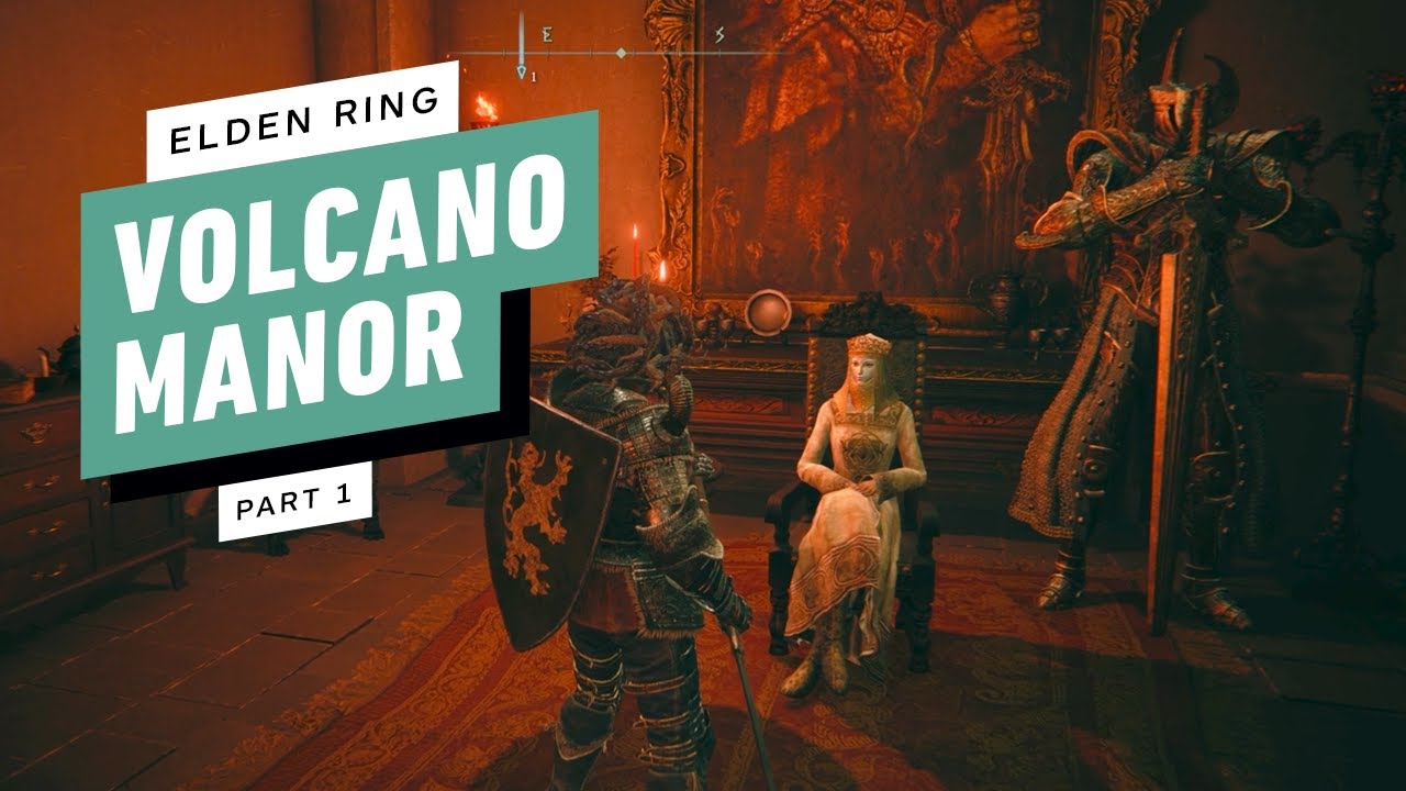Elden Ring Gameplay Walkthrough - Volcano Manor: Unlocking the Dungeon ...