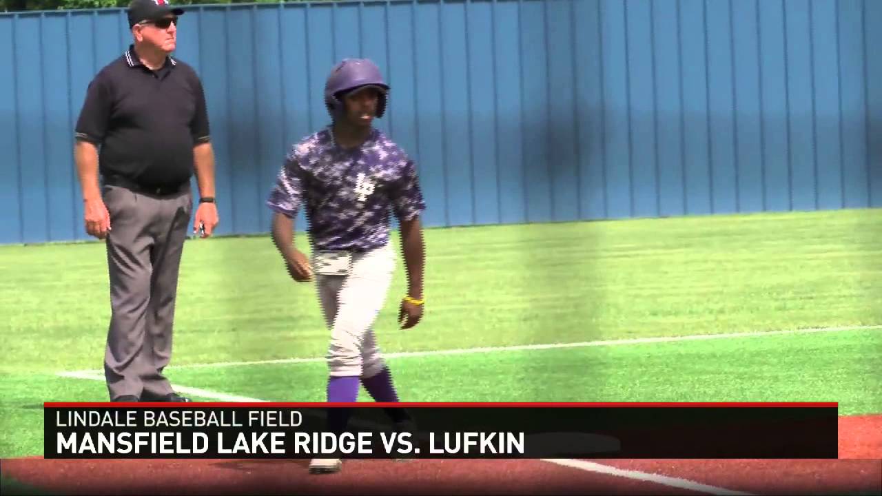 Lufkin Baseball Wins Area Playoff Series - YouTube