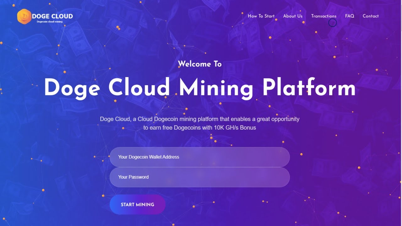 New Doge Cloud Mining Site 2021 | free online site | Dogecloud.store ...