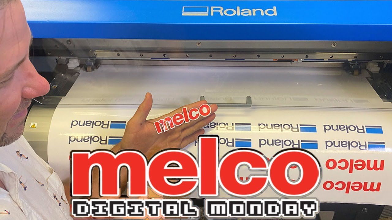 Easy Print and cut stickers with the Roland EcoSolvent SG2-300 ...
