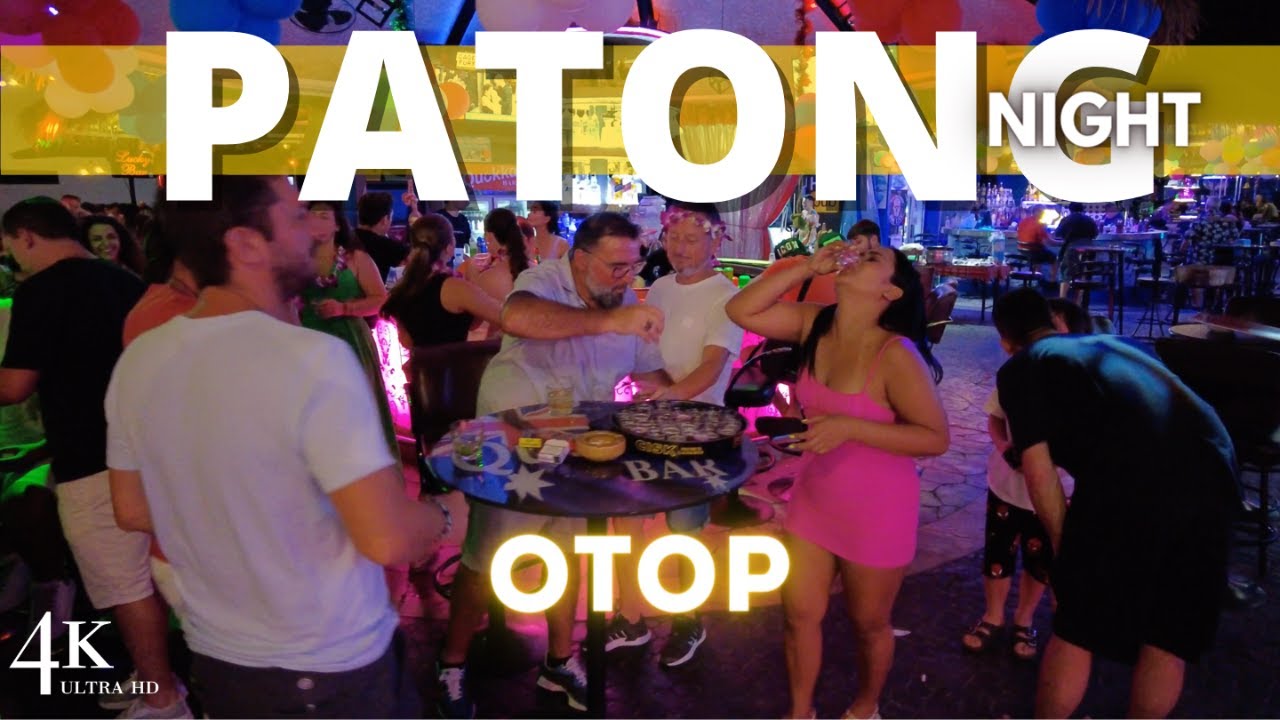 【4K🇹🇭】Patong Beach OTOP Night Market Phuket, Walking Tour - YouTube
