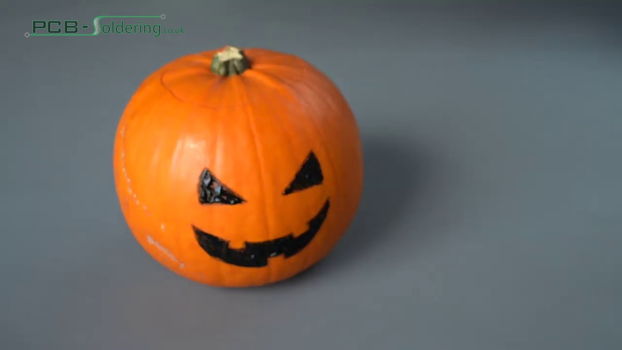 How to make a sound triggered pumpkin - Bare Conductive - YouTube