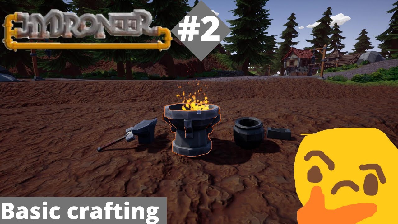 Hydroneer #2 Gameplay basic crafting - YouTube