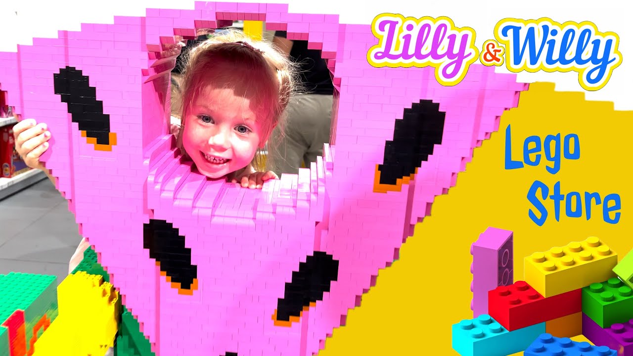 Lilly&Willy - Lego Store - YouTube