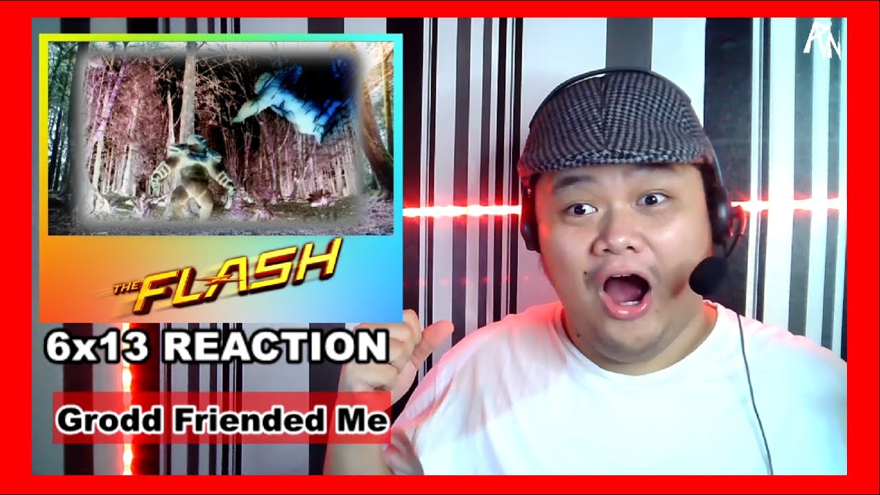 The Flash 6x13 " Grodd Friended Me " Reaction - YouTube