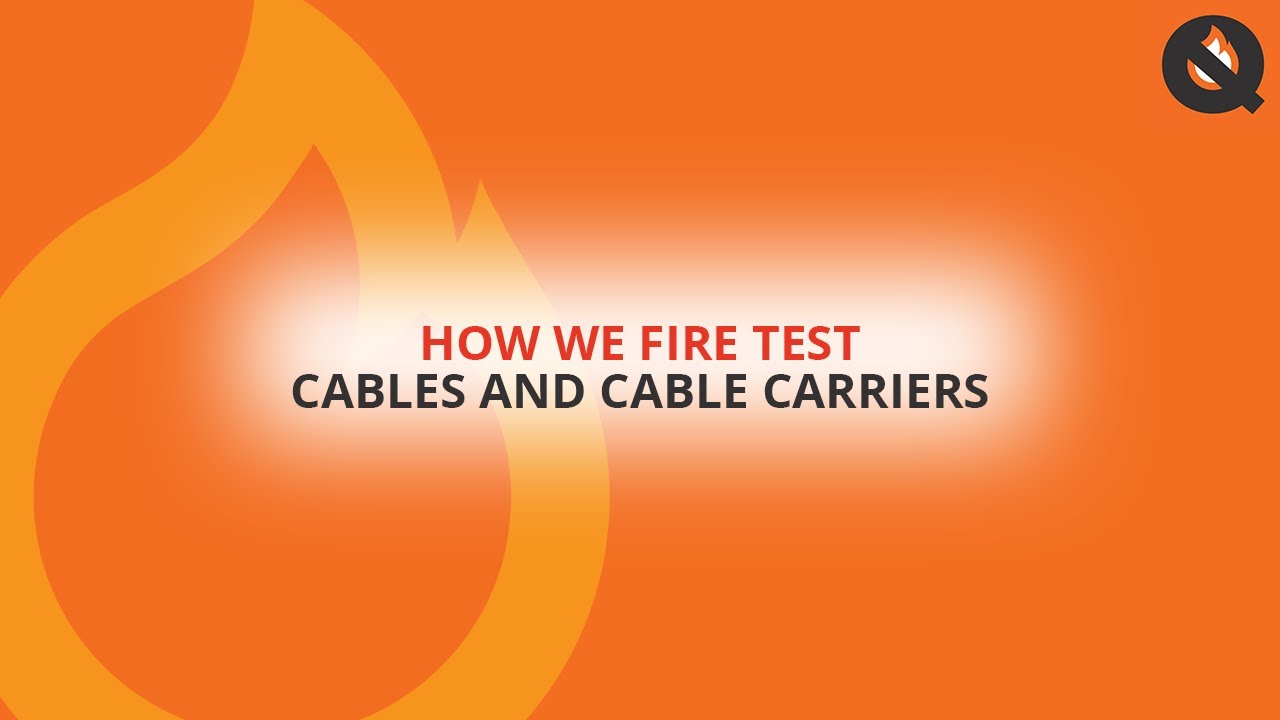 How We Fire Test Cables and Cable Carriers - YouTube