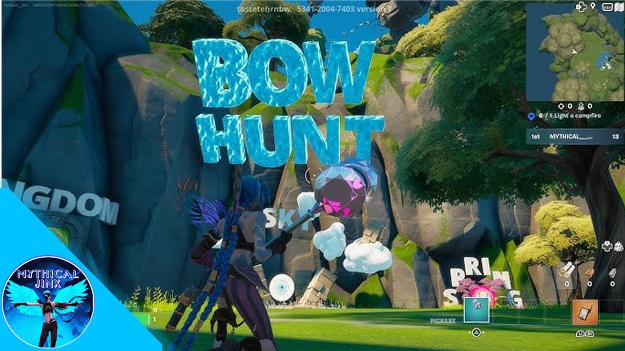 Bow Hunt RNBW Arrows - YouTube