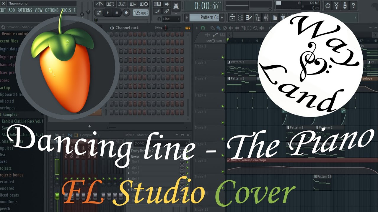 Dancing Line - THE PIANO | FL Studio Cover - YouTube