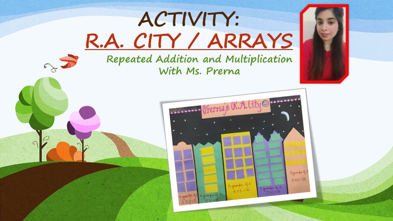 R A CITY / ARRAY CITY / FREE WORKSHEET IN THE DESCRIPTION BOX - YouTube