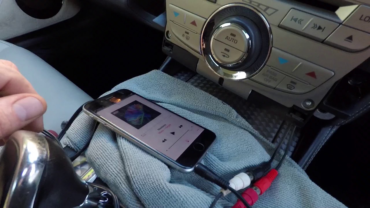 AUX input for Jaguar XK - YouTube