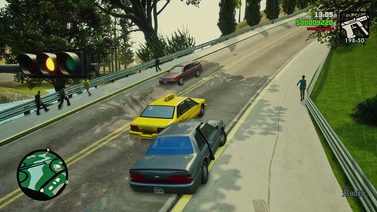 GTA San Andreas Definitive Edition PC Realistic Reshade MOD MAX ...