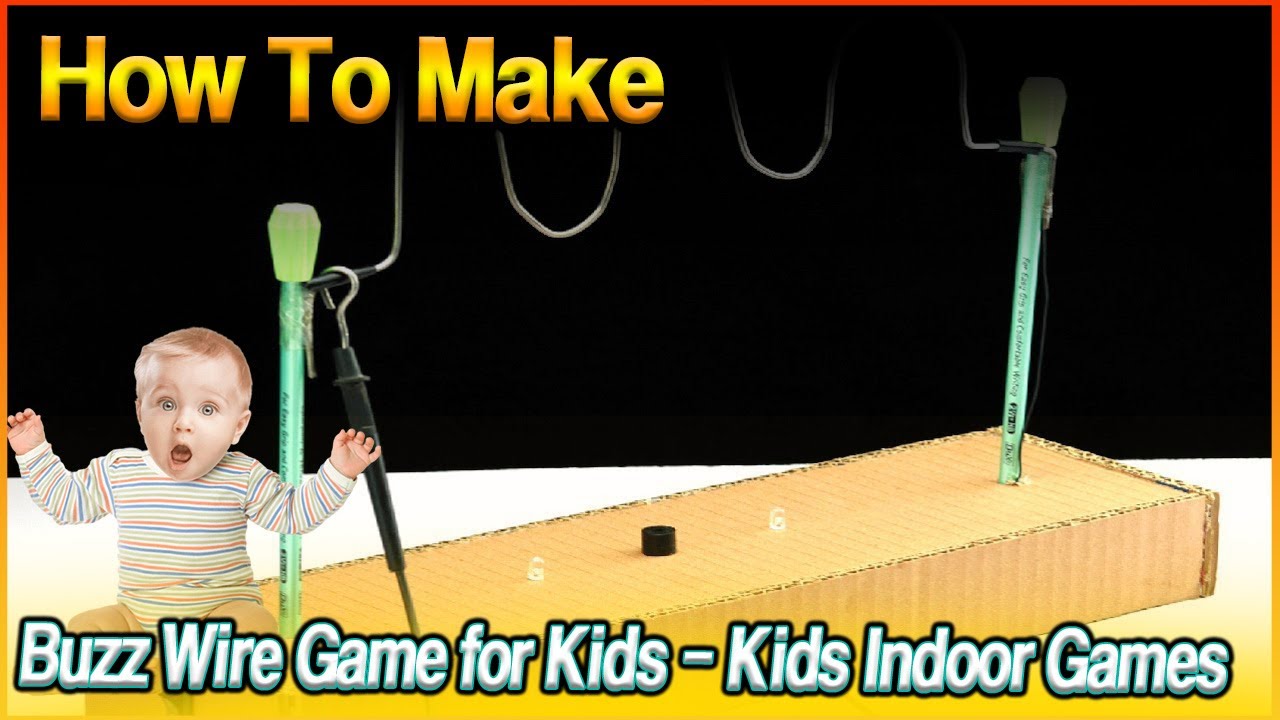 life skills - DIY easy - How To Make Buzz Wire Game for Kids – DIY Kids ...